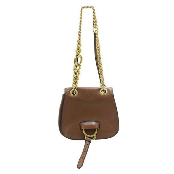 Miu Miu | Bags | Miu Miu Brown Madras Dahlia Shoulder Bag | Poshmark